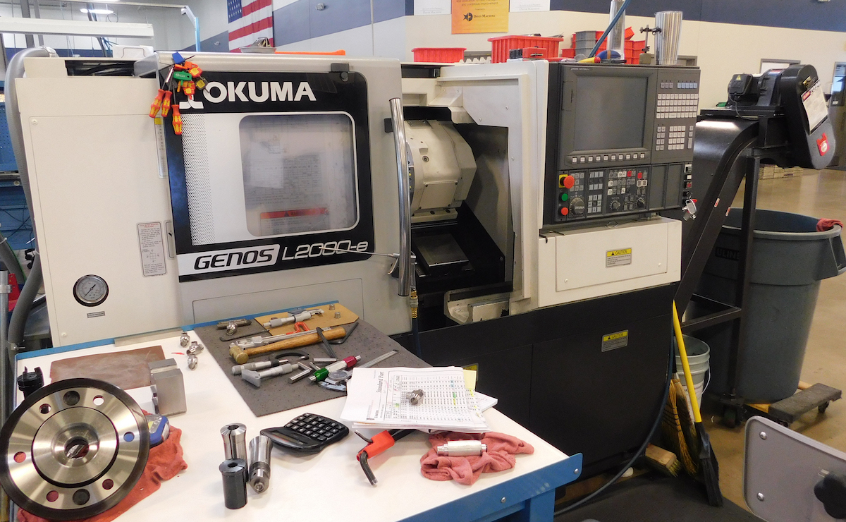 Okuma Genos L2000e - Davis Machine